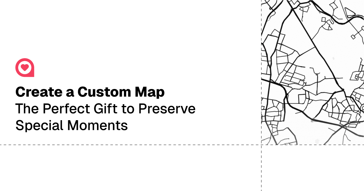 Creative Gift Ideas: Personalized Custom Maps | MapWithStyle – Custom ...